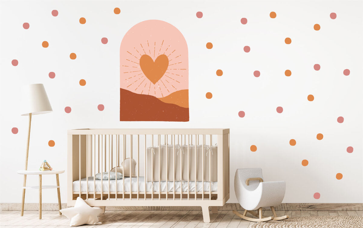 Arch & Polka Dots Intrior Wall Decals | NulaLunaCrafts