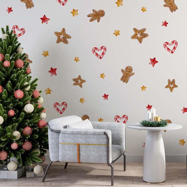 Christmas Sweets Wall Decals | NulaLunaCrafts