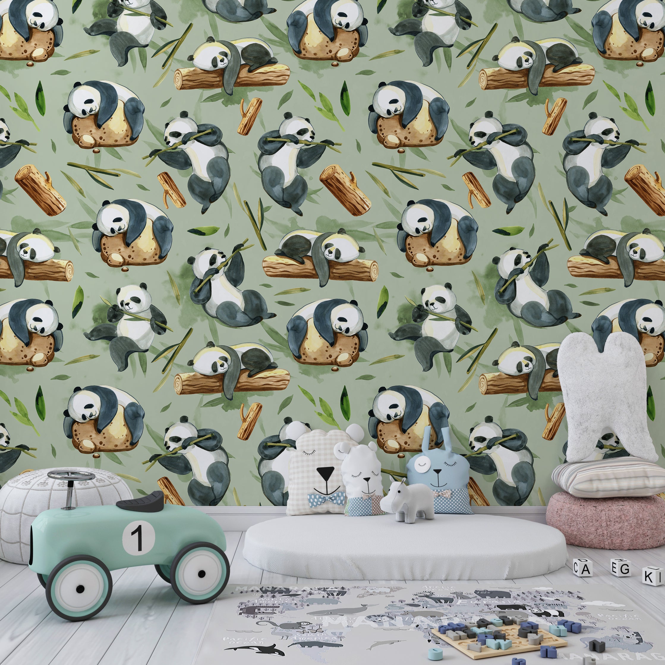 Panda's Paradise Wallpaper – NulaLunaCrafts