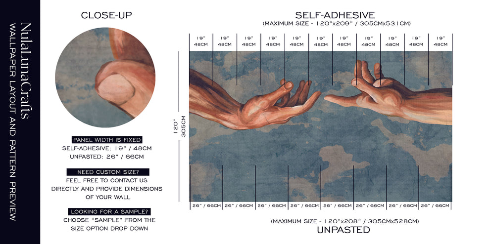 Celestial Touch Wallpaper – NulaLunaCrafts