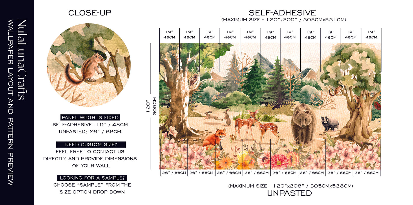 Enchanted Wilderness Wallpaper – NulaLunaCrafts