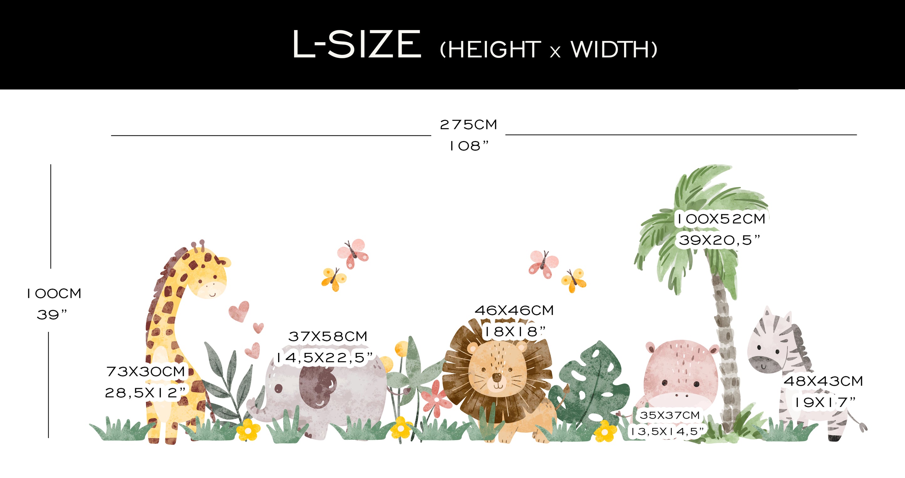 Happy Safari Animals | NulaLunaCrafts